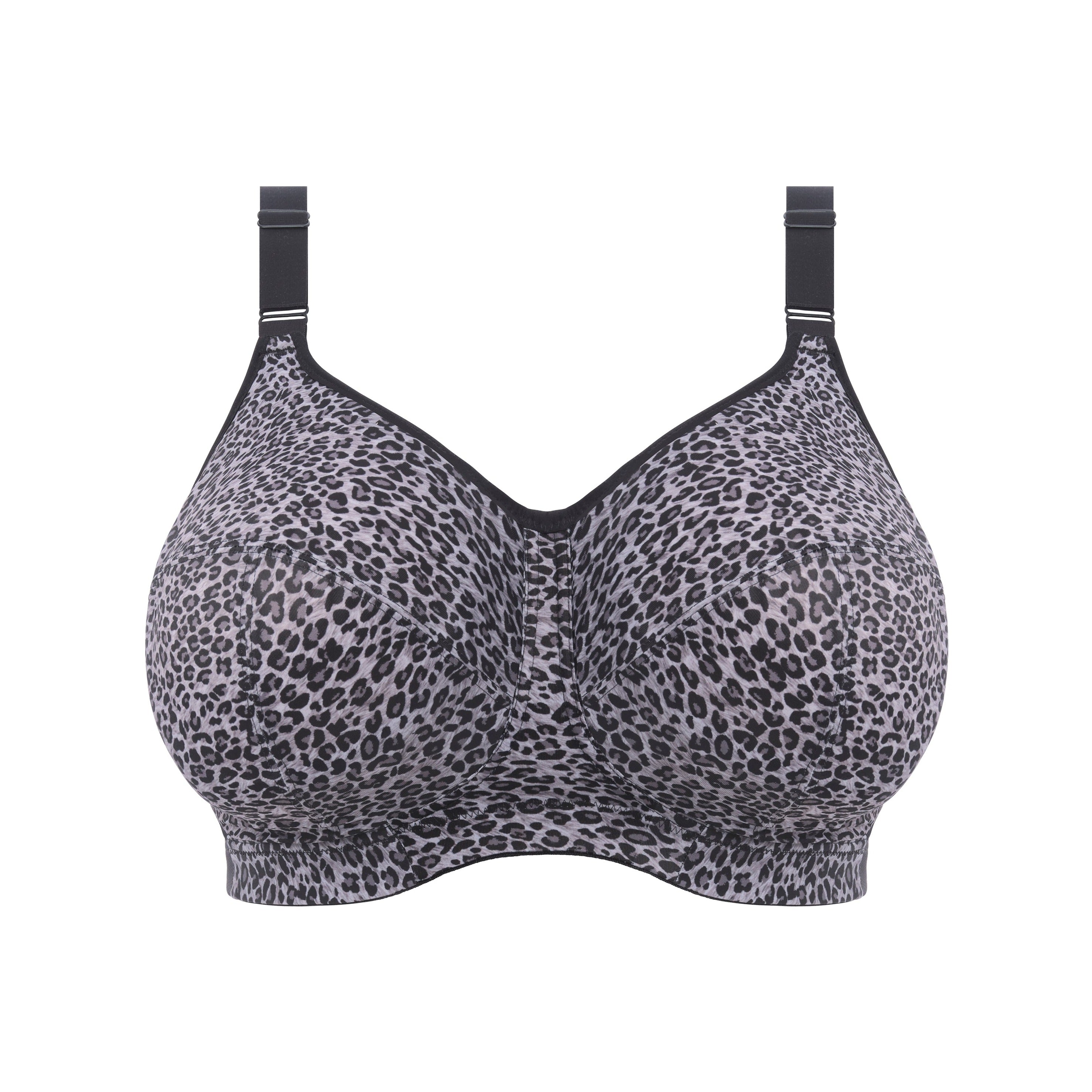 Celeste Non-Wire Bra | Grey Leopard – The Perky Lady®